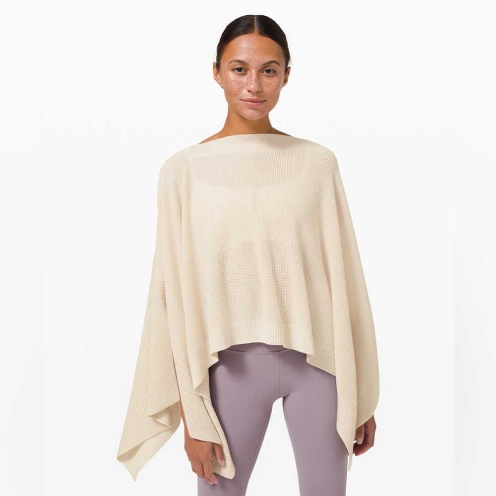 Lululemon Forward Flow Poncho - Gem